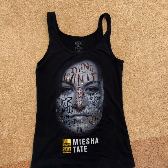 UFC | Tops | Womens Ufc 20 Miesha Tate Tank Top | Poshmark